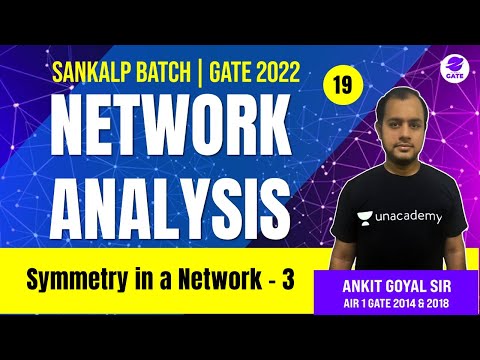 Learn Symmetry in a Network 3 | L 19 | Network Analysis | Sankalp GATE 2022 Batch AnkitGoyal ...