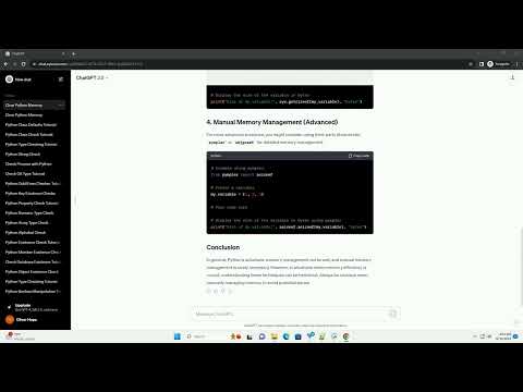 python clear memory of variable