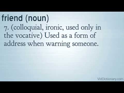 friend - definition
