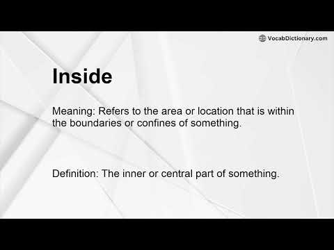 Inside Meaning
