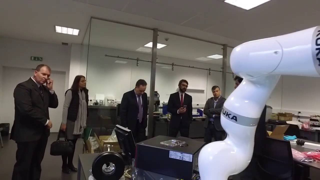 Visita ao IPCA de delegação da Universidade Tecnológica Federal do Paraná (UTFPR)