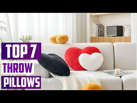 7 Best Throw Pillows for Style and Comfort in 2025