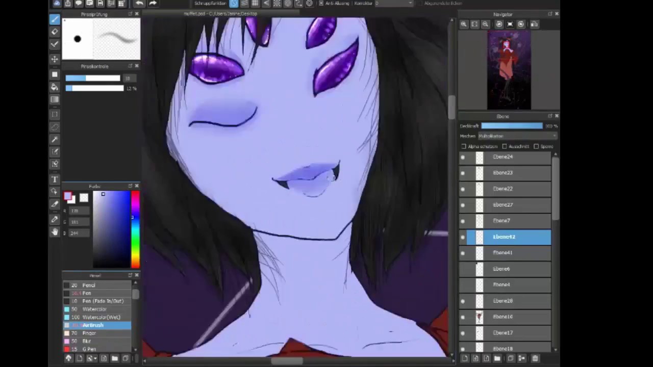 [Let´s Draw l TIMELAPSE]  Muffet