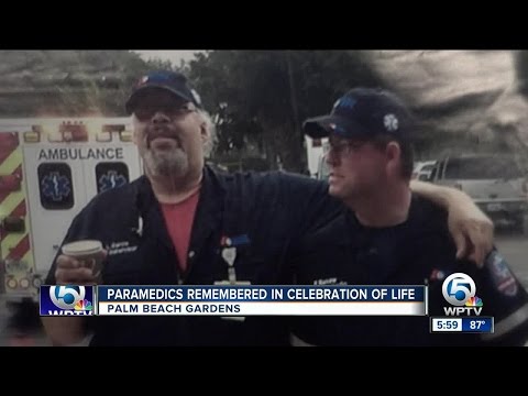 Paramedics remembered in celebration of life