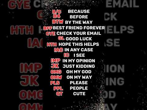 Common initialisms #englishwords #abbreviations #acronyms #initialisms #vocabularywords
