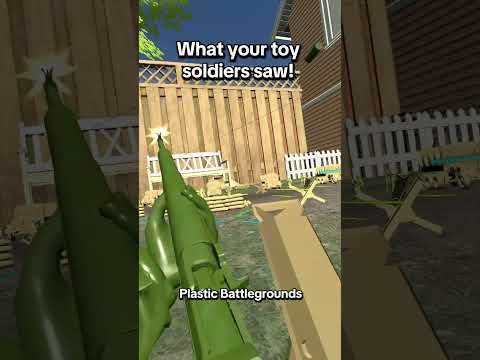 Who remembers these? 🙌#virtualreality #toysoldiers #vr #quest #meta #gaming
