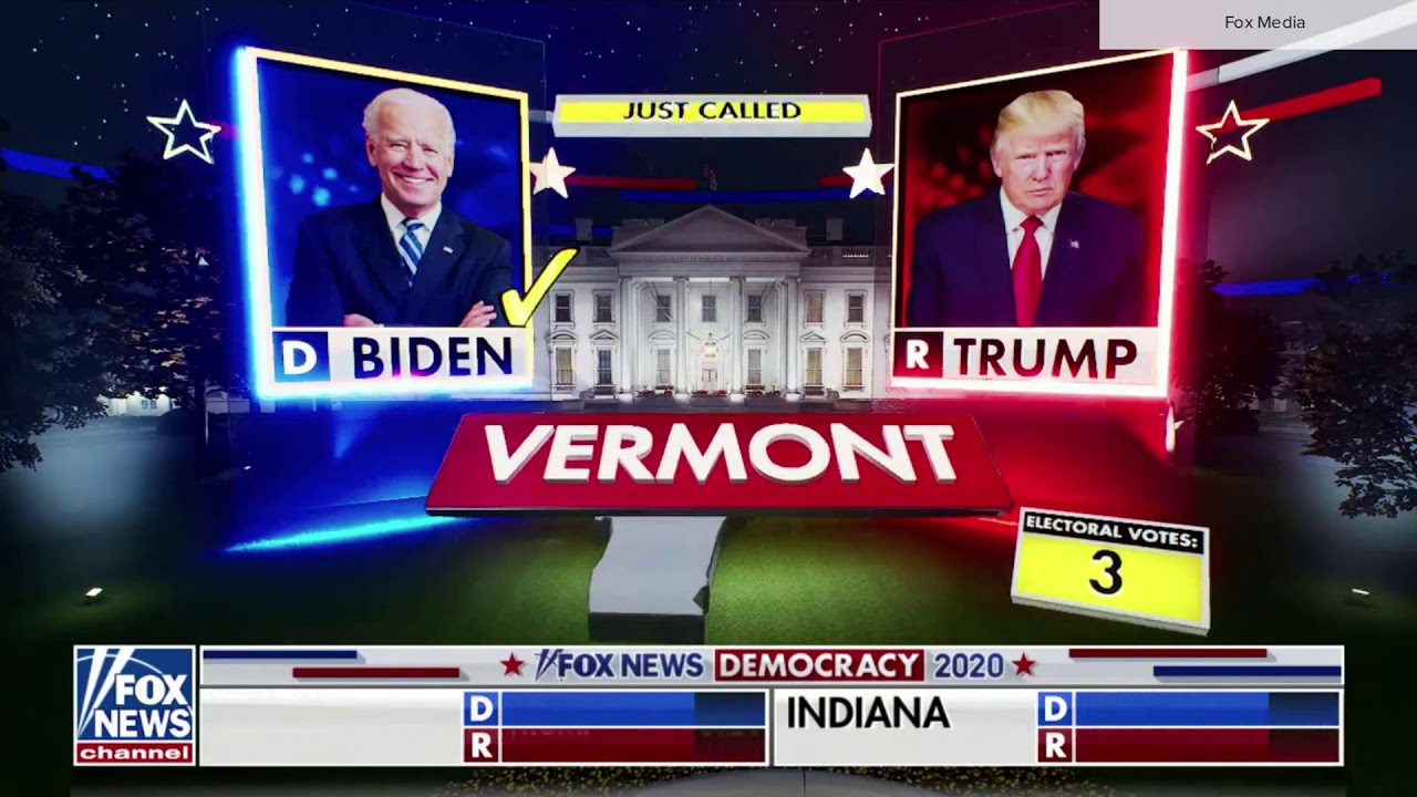 Fox News 'Democracy 2020' election night supercut + augmented reality