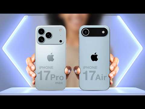iPhone 17 Pro Max VS iPhone 17 Air ⚡ Full Comparison ⚡ Which is Better?