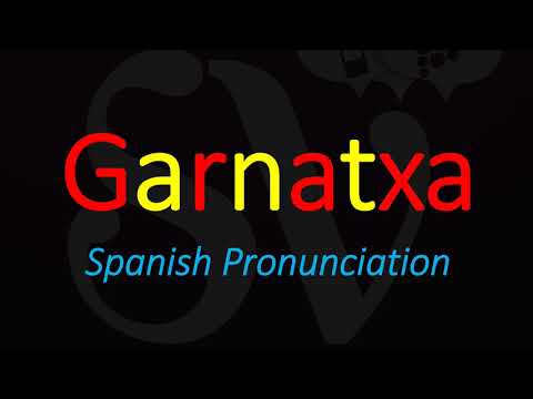 How to Pronounce Garnatxa? (GRENACHE) Spanish Wine Grape Pronunciation