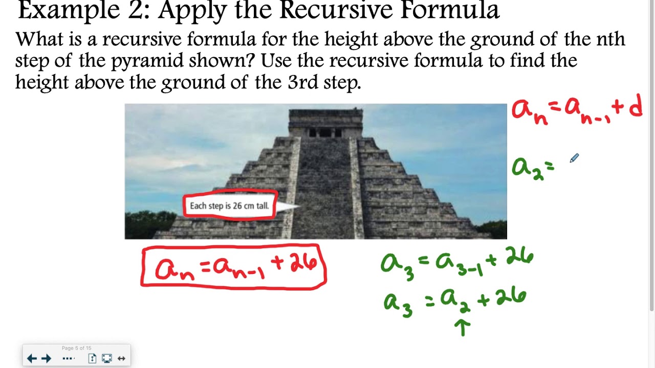 Algebra 3-4: Arithmetic Sequences