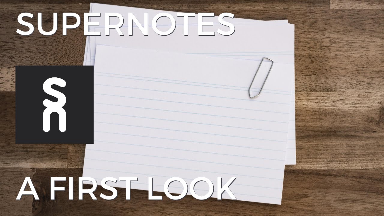 Supernotes: A First Look