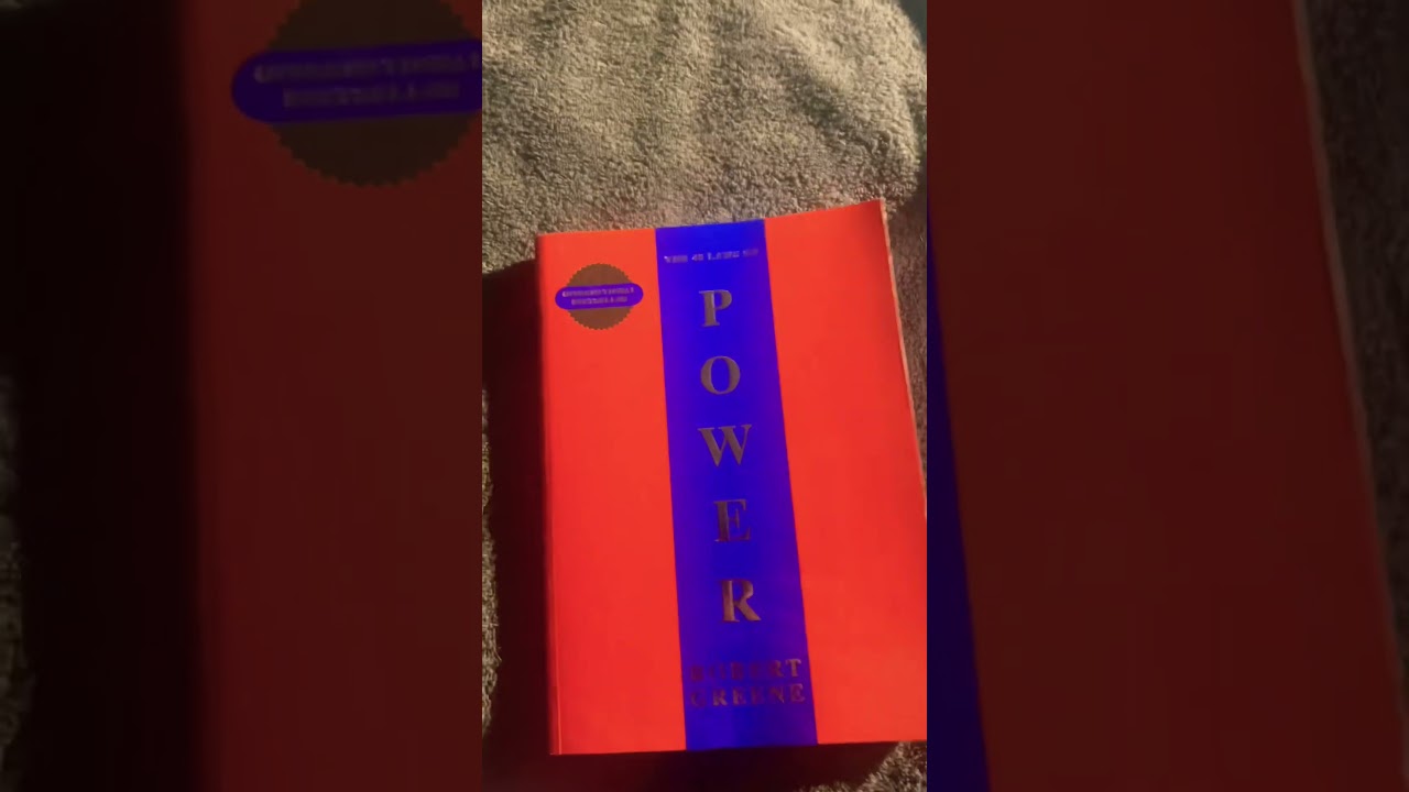 The 48 laws of power. Book link in comments 👀