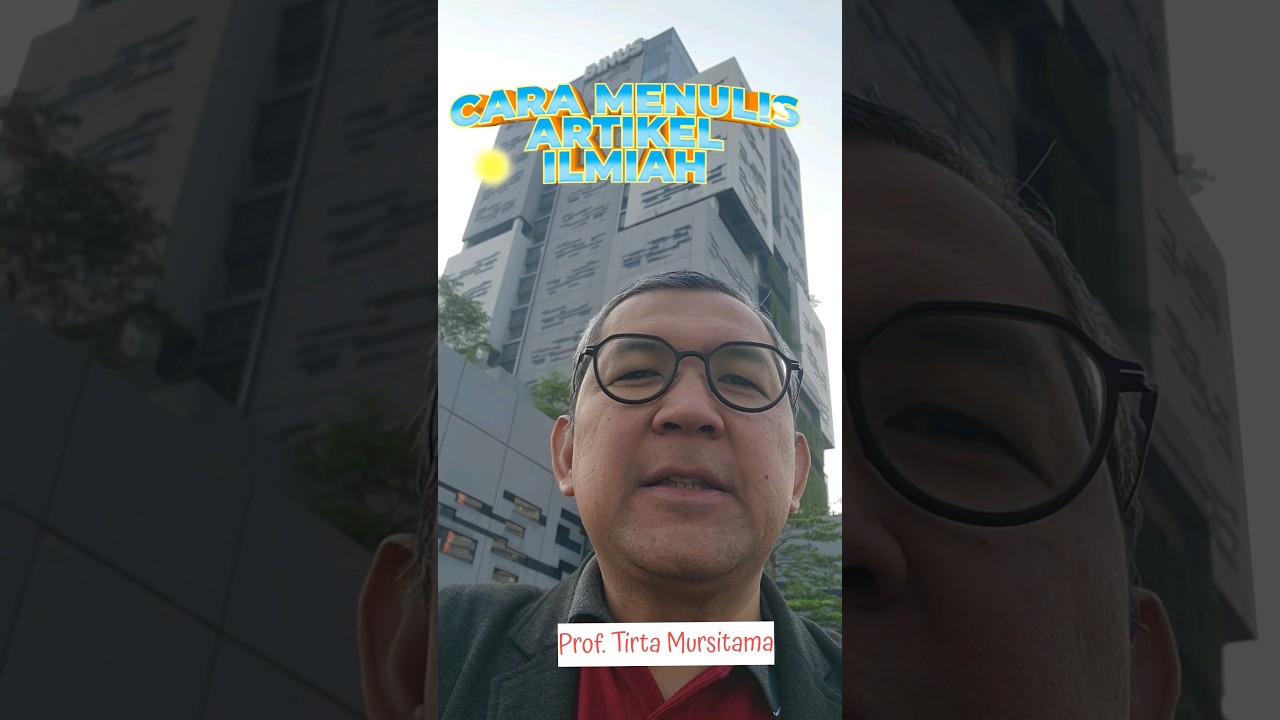 CARA MUDAH MENULIS ARTIKEL ILMIAH #tirtamursitama #artikelilmiah