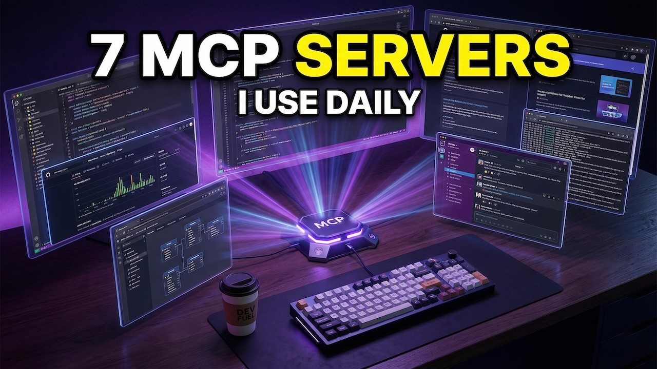 7 MCP Servers That Turn AI Into a Real Developer Assistant