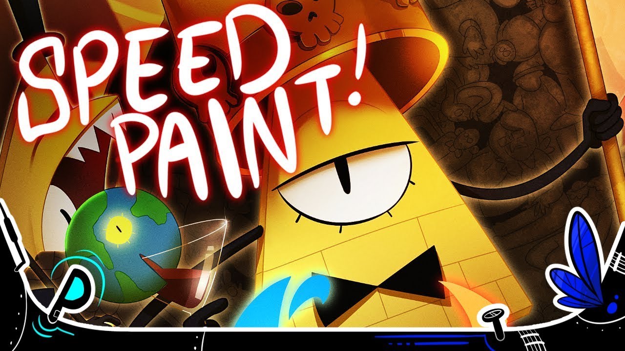 Bill Cipher speedpaint