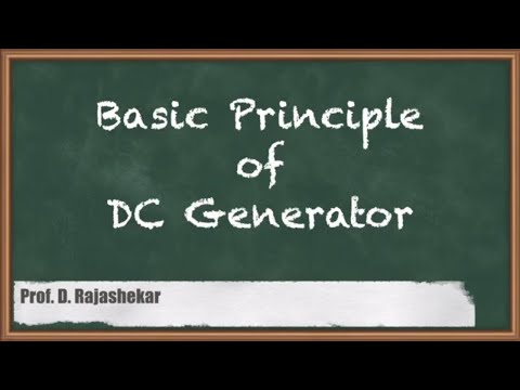 Key Concepts : DC Generator Basic Principles For GATE Electrical Machines Video Lecture ...