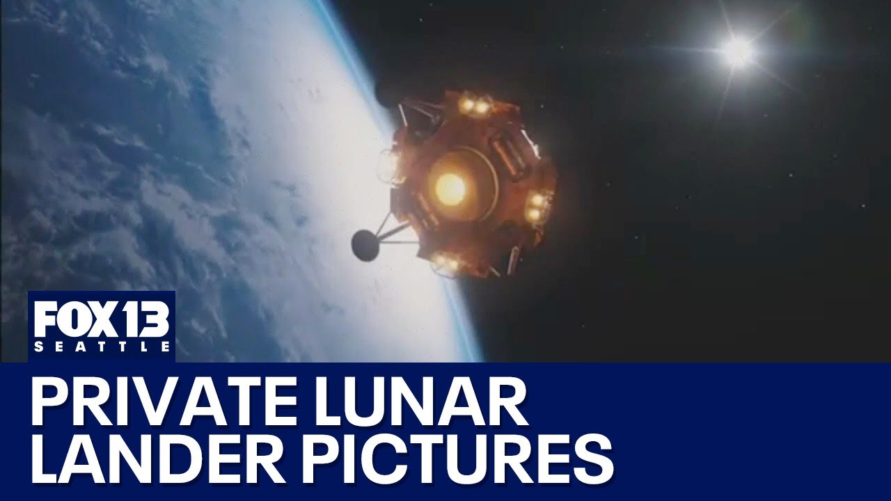 Private lunar lander captures pictures from moon | FOX 13 Seattle