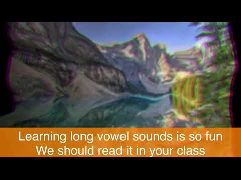 Read words with long A I O U sounds (ending in E). To the tune of Auld Lang Syne