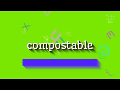 How to say "compostable"! (High Quality Voices)
