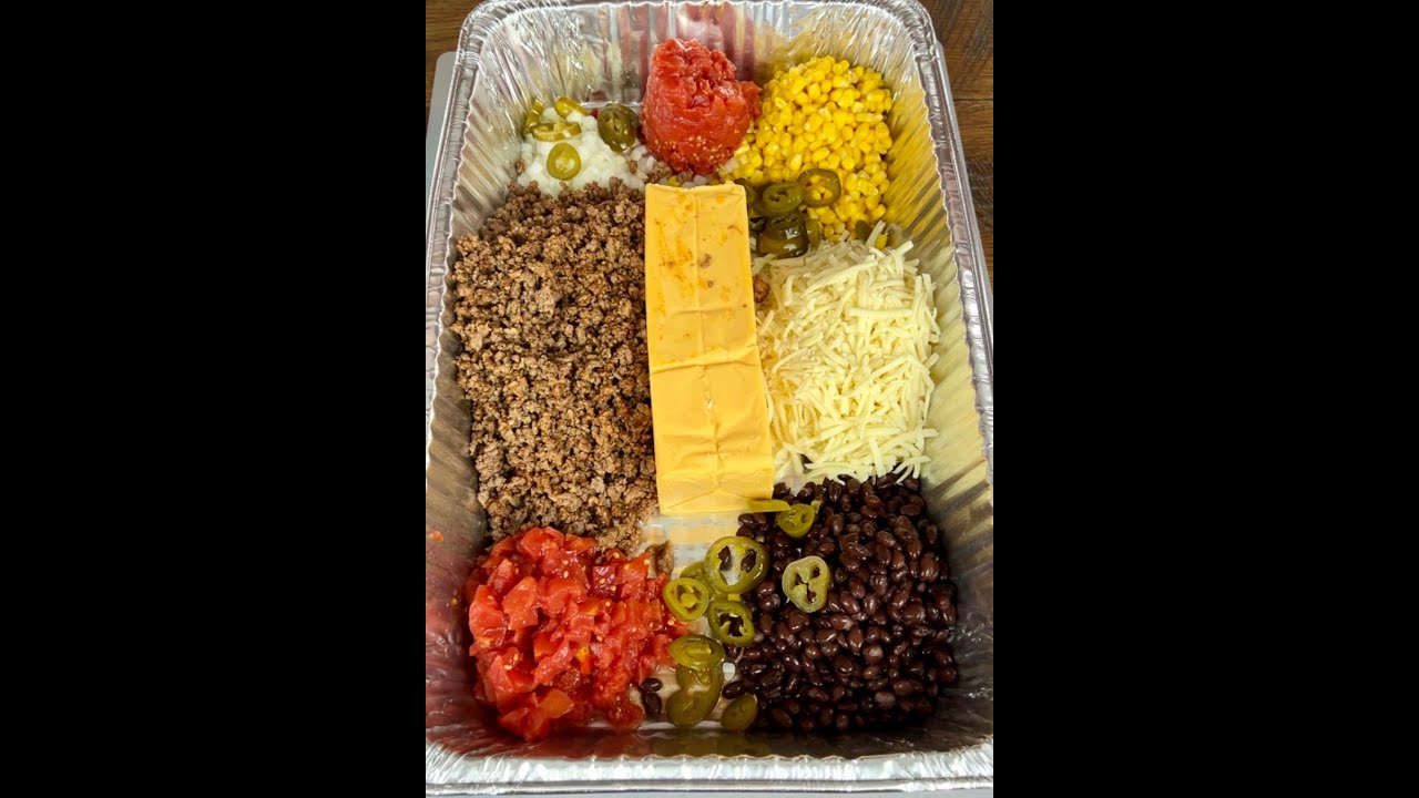 Loaded Cowboy Cheese Dip | Meaty Cheesy Party Dip Recipe