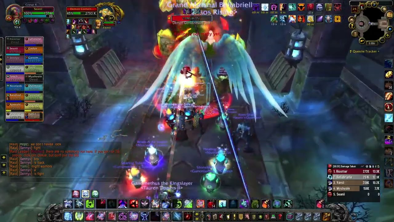 FIRST raid tanking