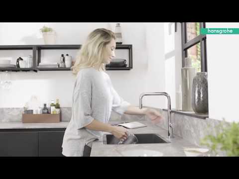 Talis N Kitchen Faucet, U-Style 2-Spray Pull-Out by hansgrohe