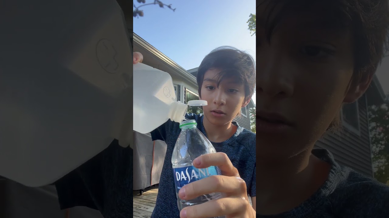 Exploding water bottle 2