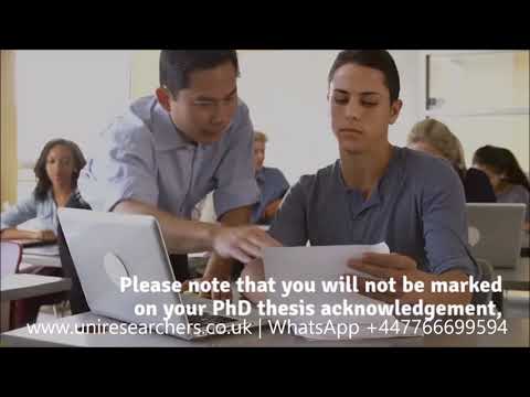 How to write PhD thesis acknowledgement