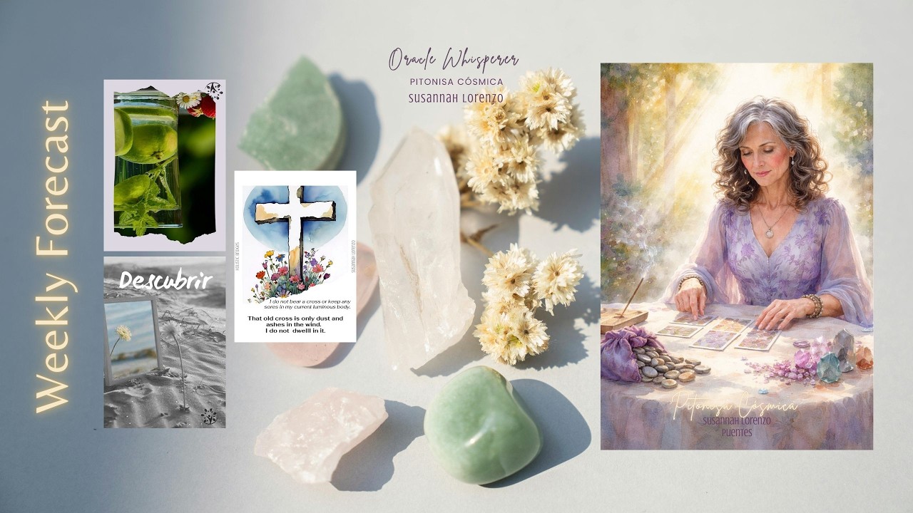 Weekly Energy Forecast #holistictarot #oraclewhisperer #oraclecards #diagnosis #spiritual