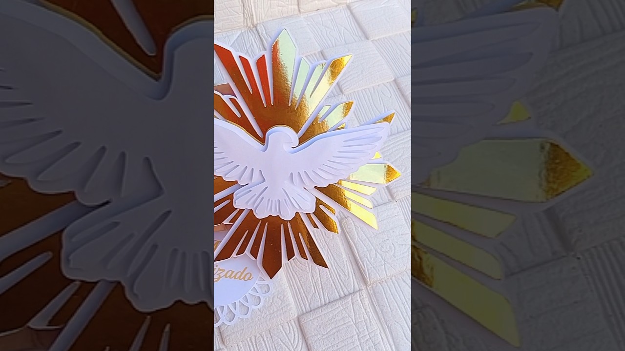 lindo topo de bolo que você pode adquirir na nossa loja da shopee.  #batizado #shopee #achadinhos