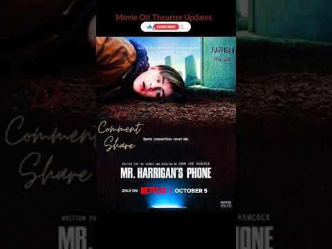  "Mr. Harrigan's Phone will premiere on October 5 in Netflix...