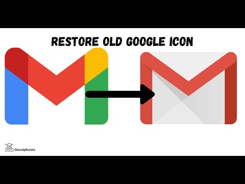 How to get back the old google icon of Gmail, Calendar, Google Drive | Restore old google icon