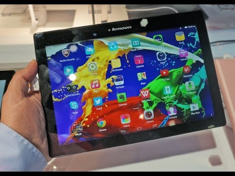 Lenovo Tab 2 A10-70 Hands On Review - MWC 2015