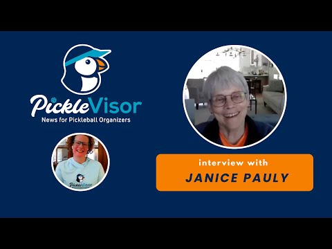 How Janice Pauly runs pickleball tournaments