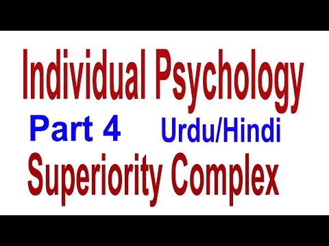 What is Superiority Complex by Adler | Individual Psychology | Alfred Adler Theory | Urdu/Hindi