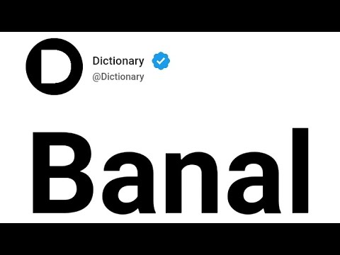 Banal Meaning In English
