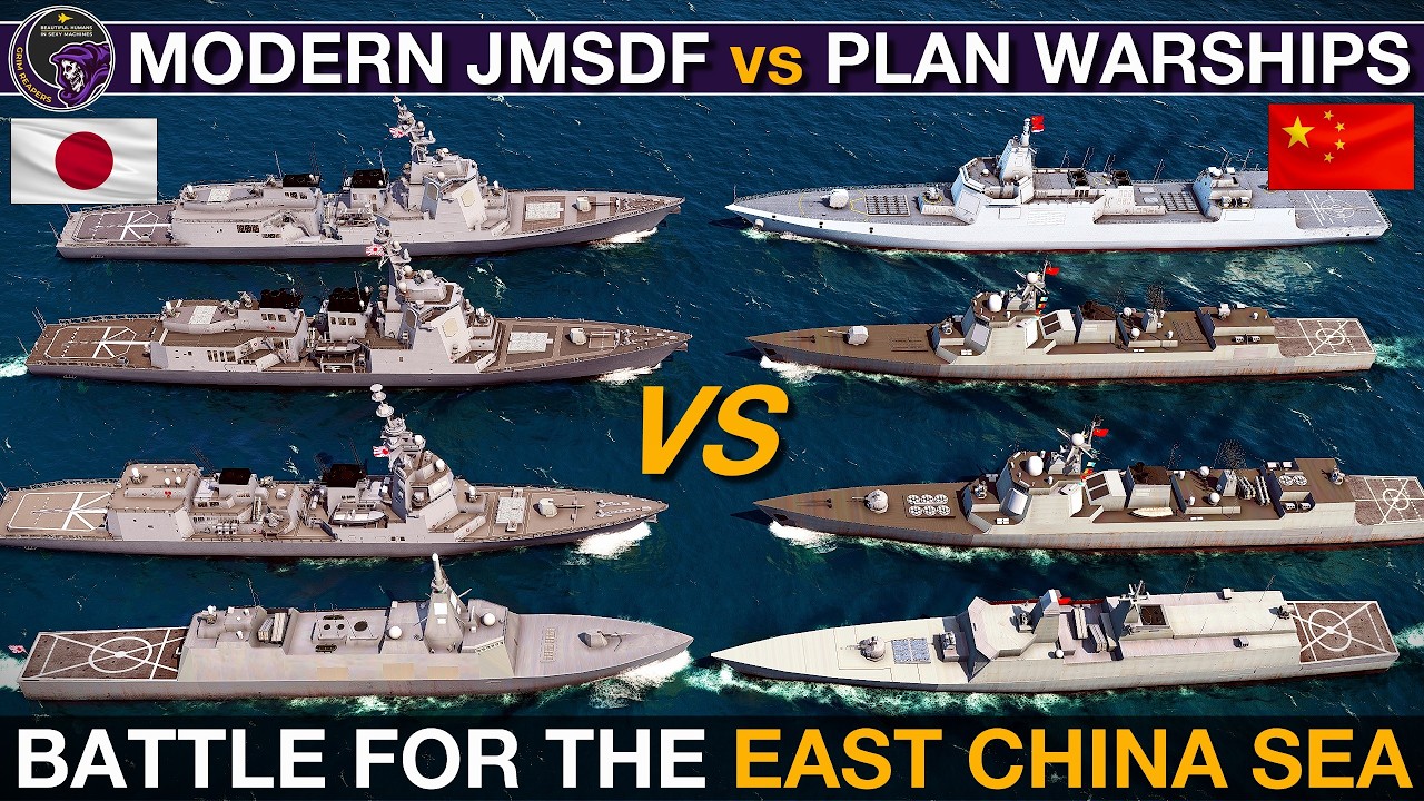 2026 Japanese Navy Warships vs Chinese Navy Warships | Sea Power
