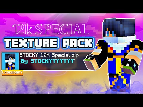 BEST TEXTURE PACK FOR PVP + SURVIVAL MINECRAFT || 12K SPECIAL