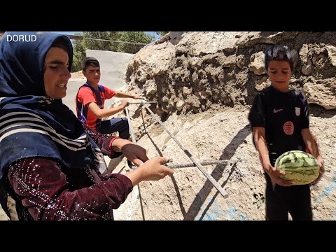 Akram and Her Kids Team Up to Finish the Kitchen! 🏡✨