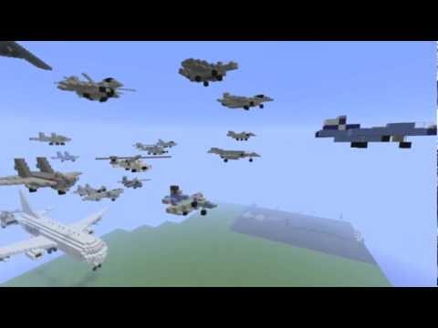 B-2 Spirit Stealth Bomber USAF Minecraft Map