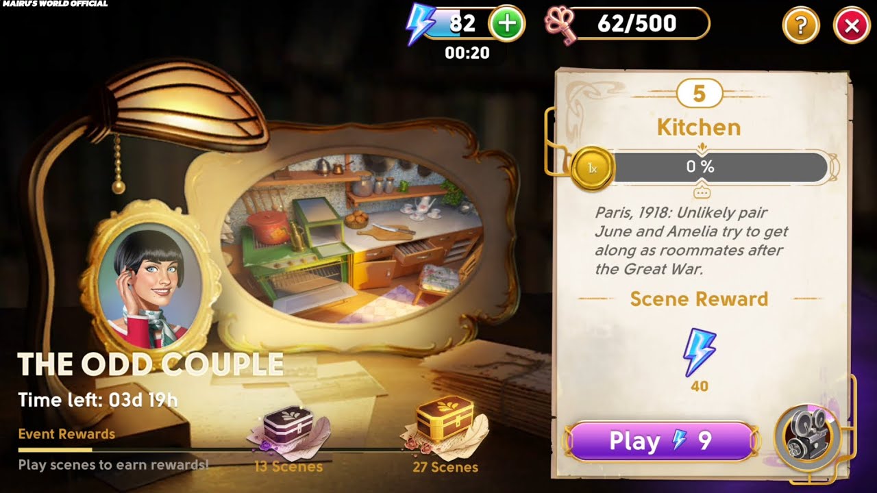 June's Journey Secrets 25r Scene 5 Kitchen Word Mode 4K ULTRA HD