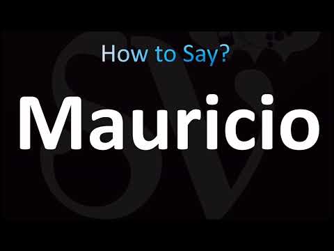How to Pronounce Mauricio (CORRECTLY!)