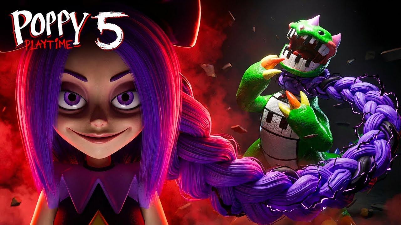 LILY LOVEBRAIDS vs PIANOSAURUS  - Poppy Playtime: Chapter 5 (Gameplay #33)