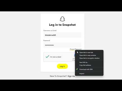 How to Login Snapchat on Laptop ! (2022 Tutorial)