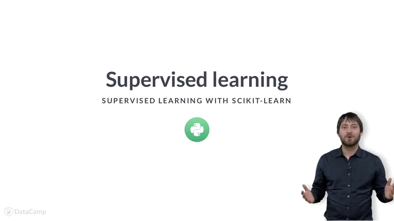 Python Tutorial: Supervised Learning