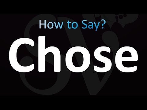 How to Pronounce Chose (Correctly!)