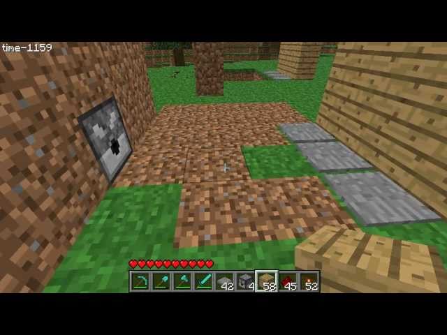 How to make a dispenser in Minecraft
