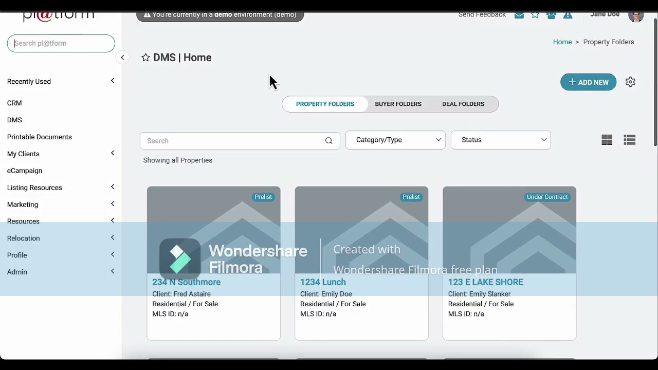 The DMS Dashboard
