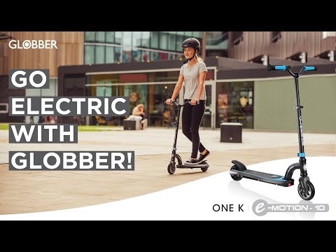 Globber ONE K E-MOTION 10 electric scooter for kids & teens aged 8+
