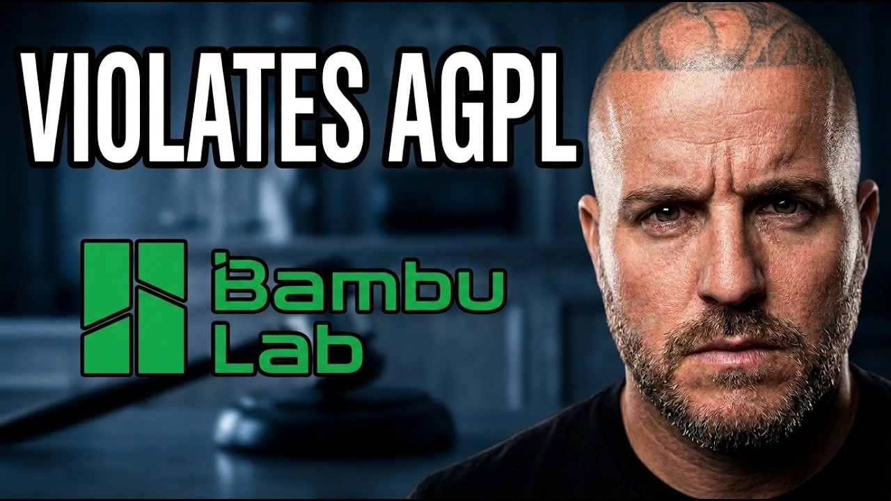 Bambu Could Be Forced To Open Source Everything!